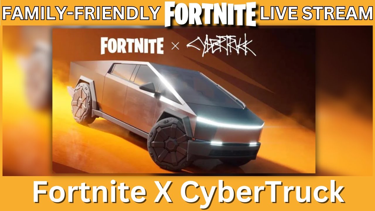 Fortnite X Cybertruck drops tonight! - YouTube