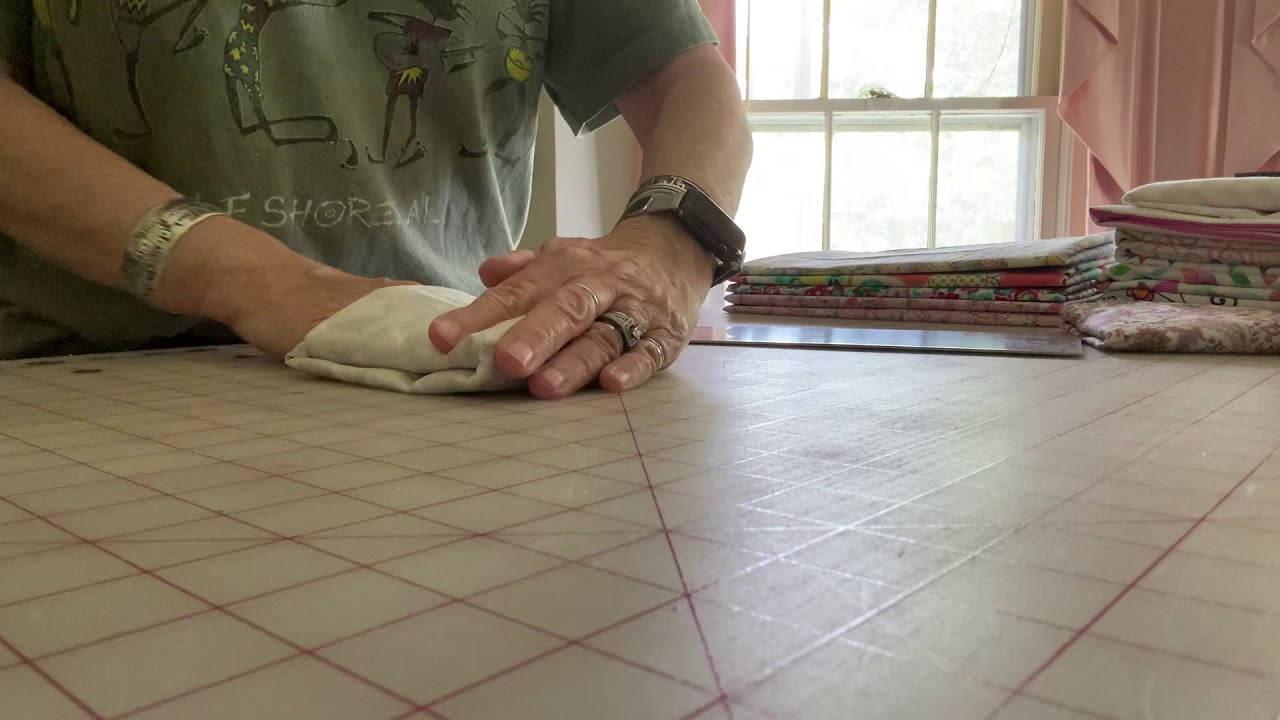 Fold & Tuck Method of Free folding fabric yardages of less than one ...