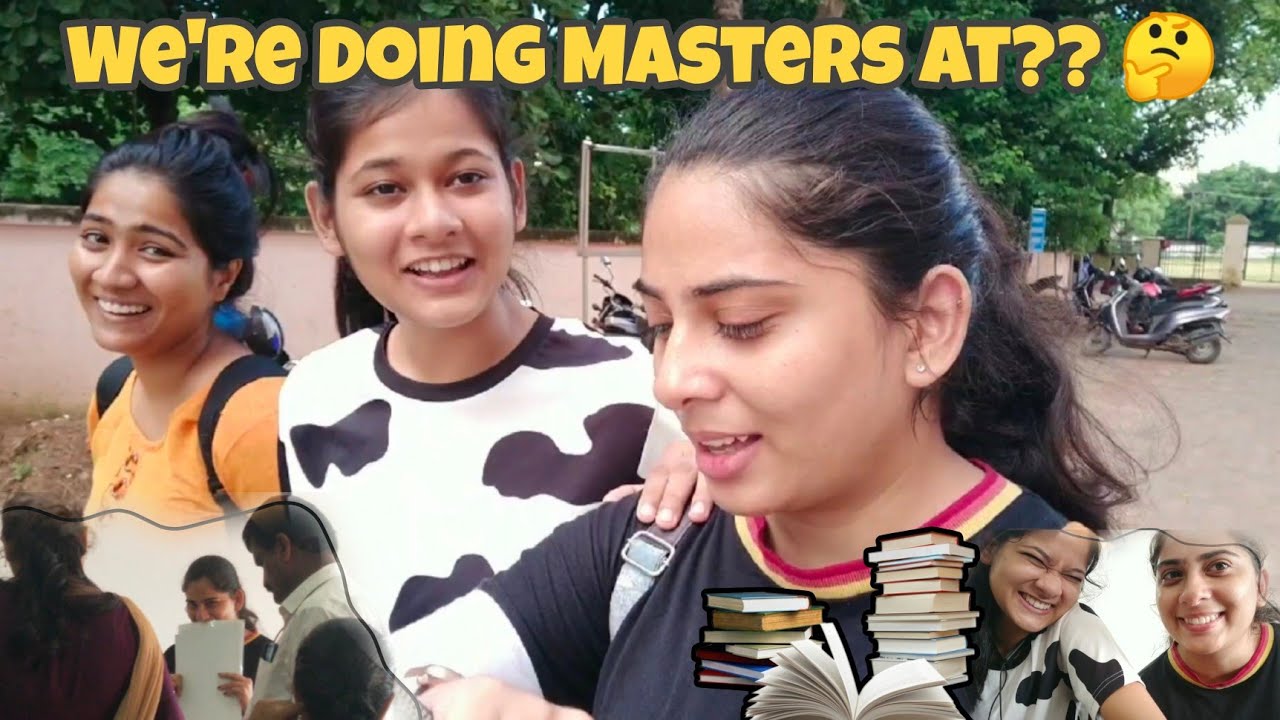 Our Admission Day At BJB college! 🏫 **Finallyyyyyy, we're doing Masters ...