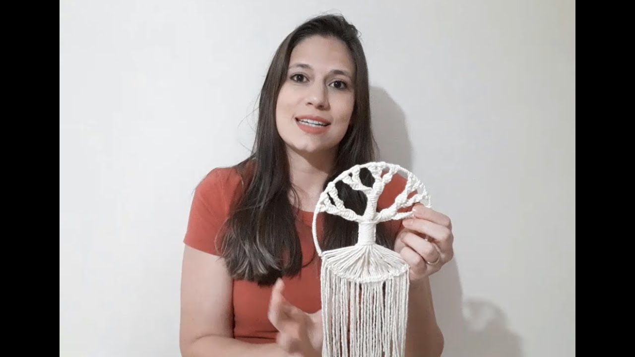 Nó DNA de macramê - YouTube