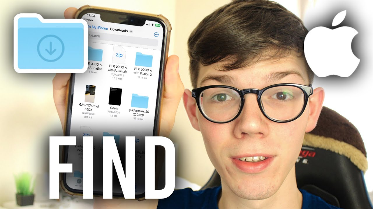 How To Find Downloads On Iphone - Full Guide - Youtube