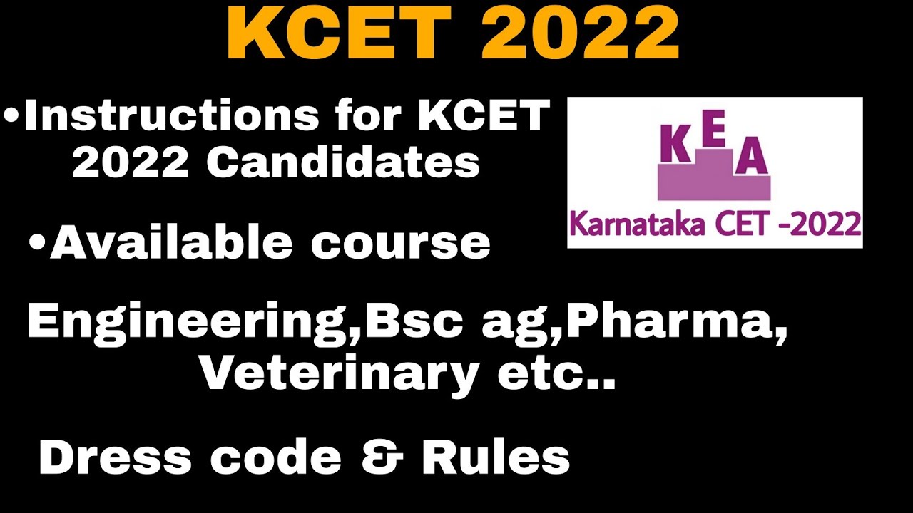 KCET2022 latest updates|Bsc agriculture|KCET paper pattern|Mistakes to ...
