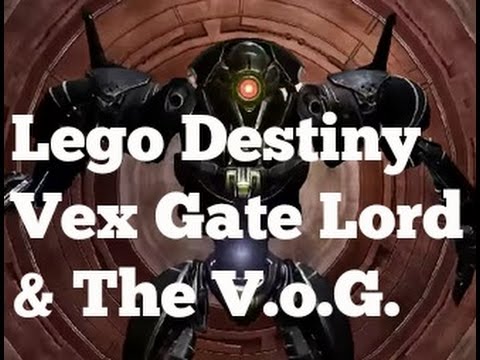 Lego Destiny Vex Gate Lord & The V.o.G. - YouTube