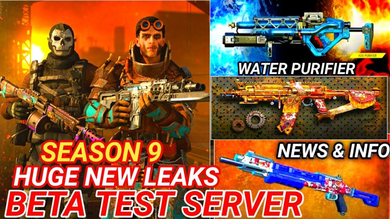 SEASON 9 | BETA TEST SERVER FROM NEXT WEEK NEW PURIFIER SKIN WEAPON COD ...