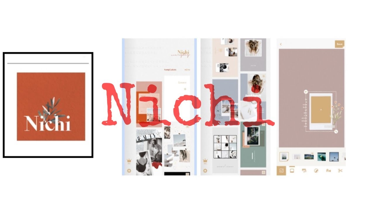 NICHI APP | CREATIVE TEMPLATES! - YouTube