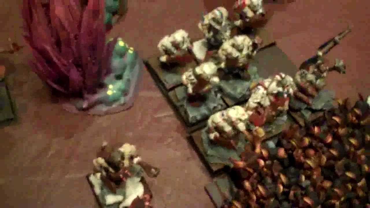 Chaos Dwarfs vs Ogres 03 Fungus Forest (Valhalla) - YouTube