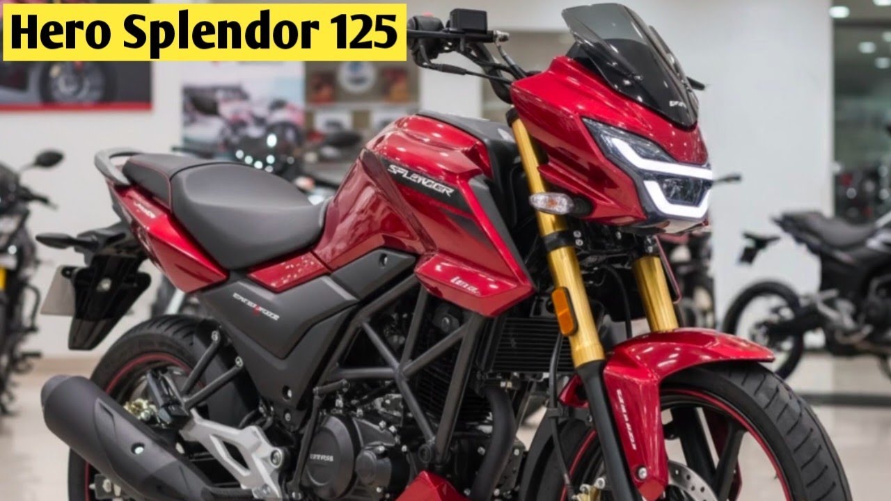Hero splendor sport bike 125cc launch in India 2026 | hero splendor ...