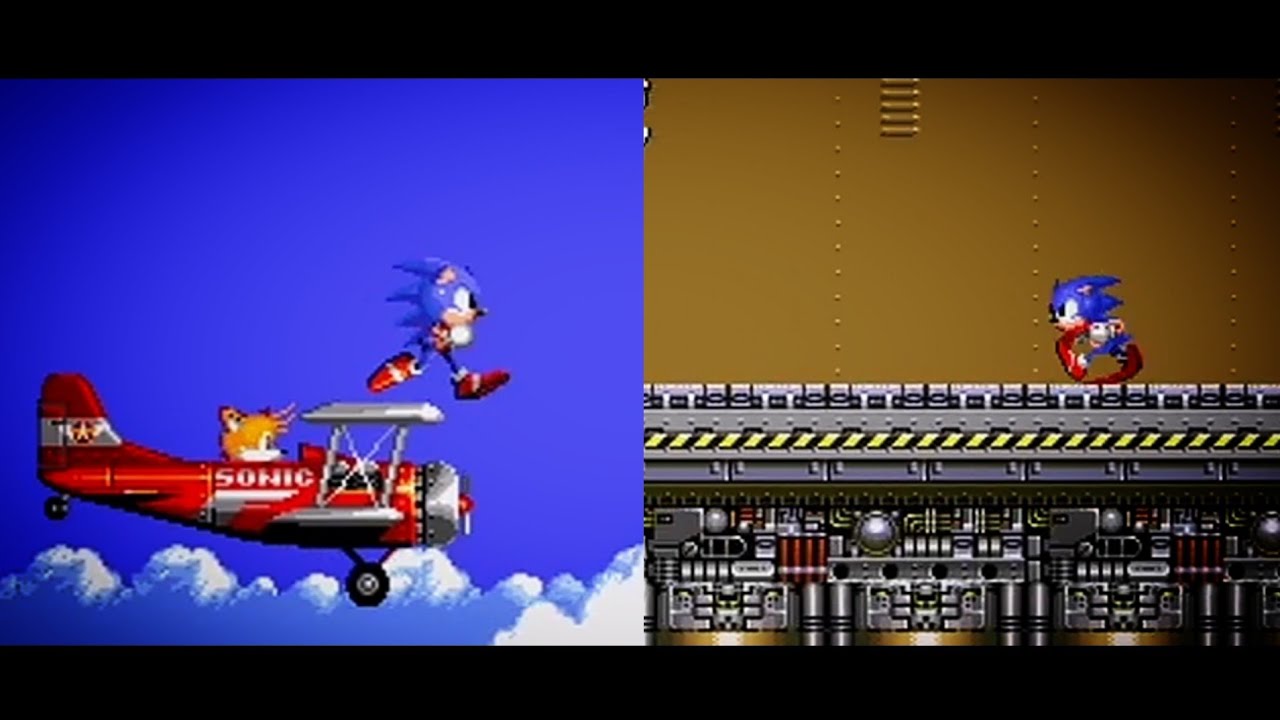 Sonic the Hedgehog 2: (Part 7) Sky Chase Zone & Wing Fortress Zone - YouTube