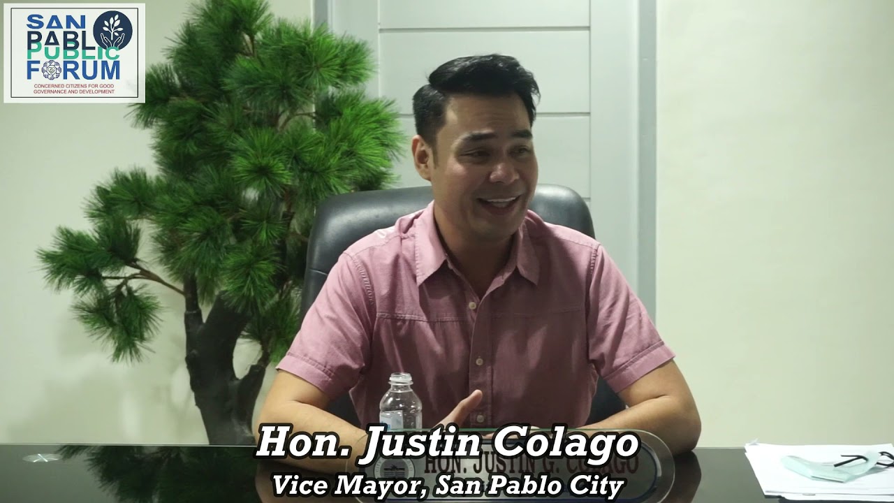 AN INTERVIEW WITH VICE MAYOR JUSTIN COLAGO #Election2022 - YouTube