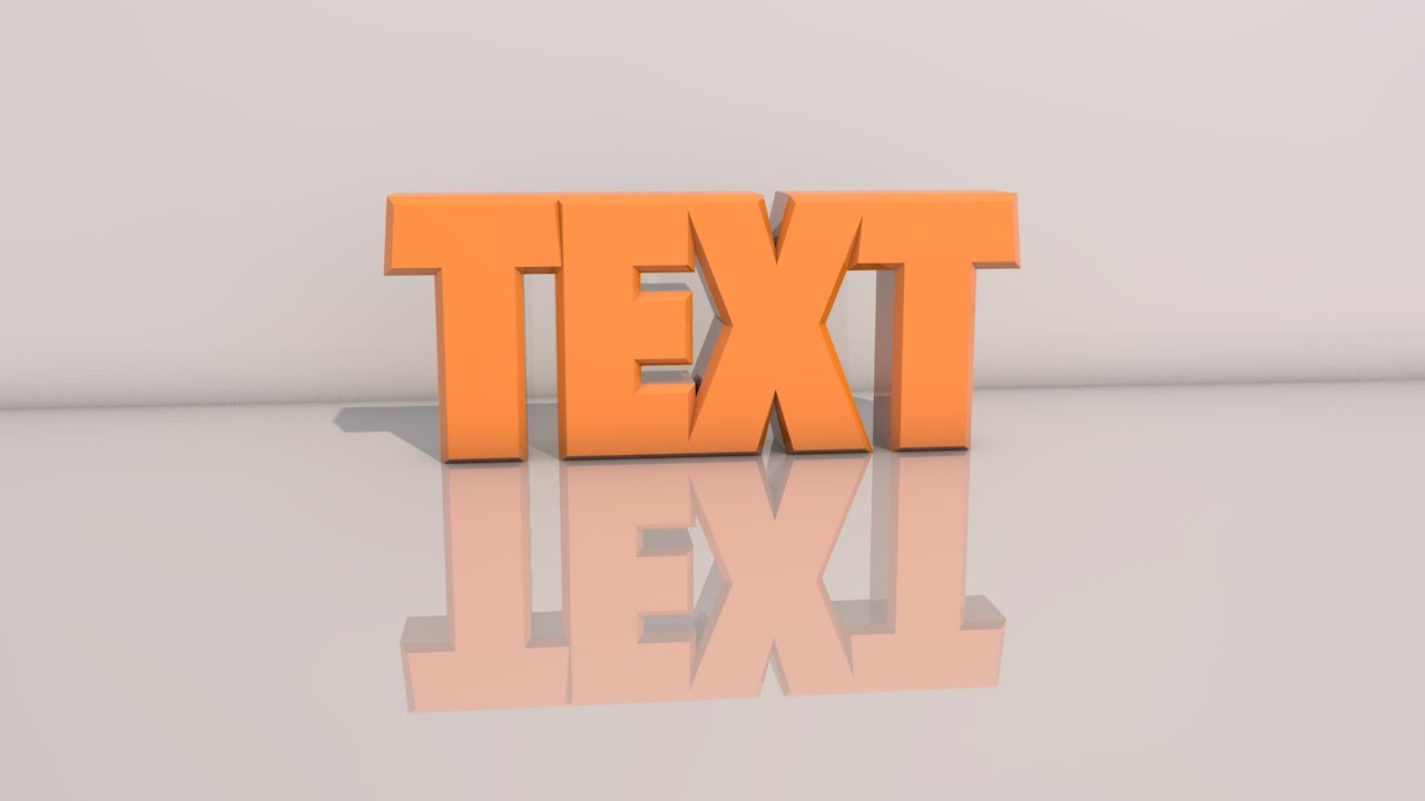 Cinema 4D: Text Tutorial w/ JJ_Graphics - YouTube