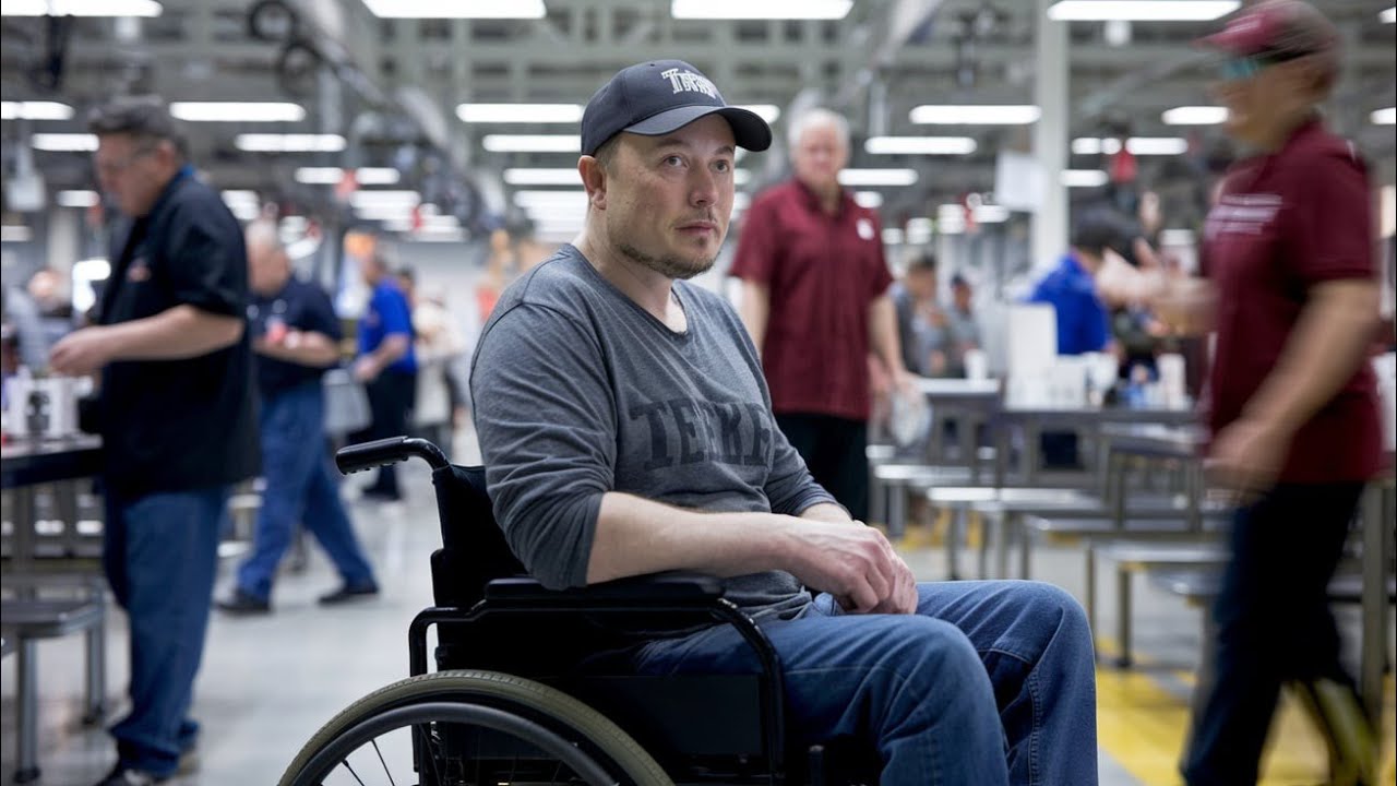 Undercover Elon Musk Uses a Wheelchair To Test Tesla Employees. - YouTube