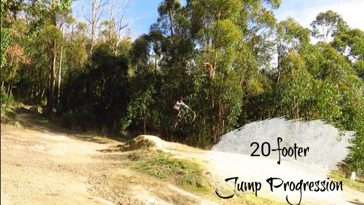 Jump Progression 20-footer jump - YouTube