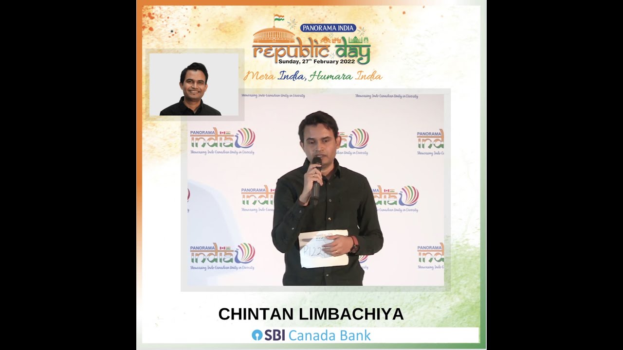 Meet Our Panorama Idol 2022 Finalist (Adults) - Chintan Limbachiya ...
