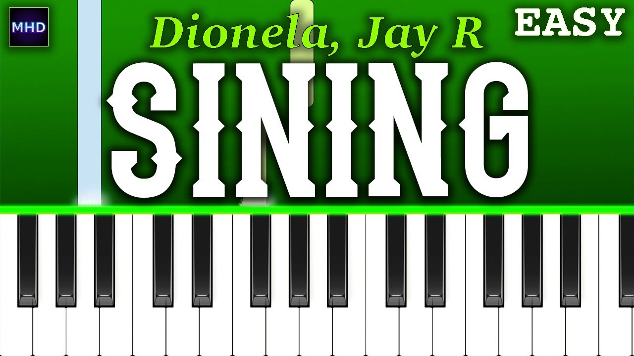 Dionela - sining (feat. Jay R) (Piano Tutorial) - YouTube