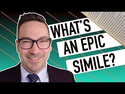 Epic Similes | What's An Epic Simile? | Homeric Simile