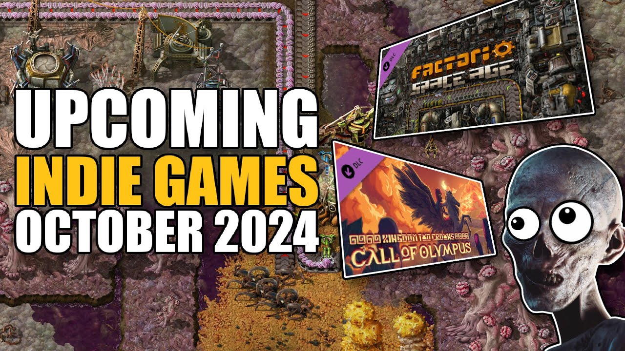 TOP 10 NEW Upcoming Indie Games of October 2024 New Factorio DLC! - YouTube