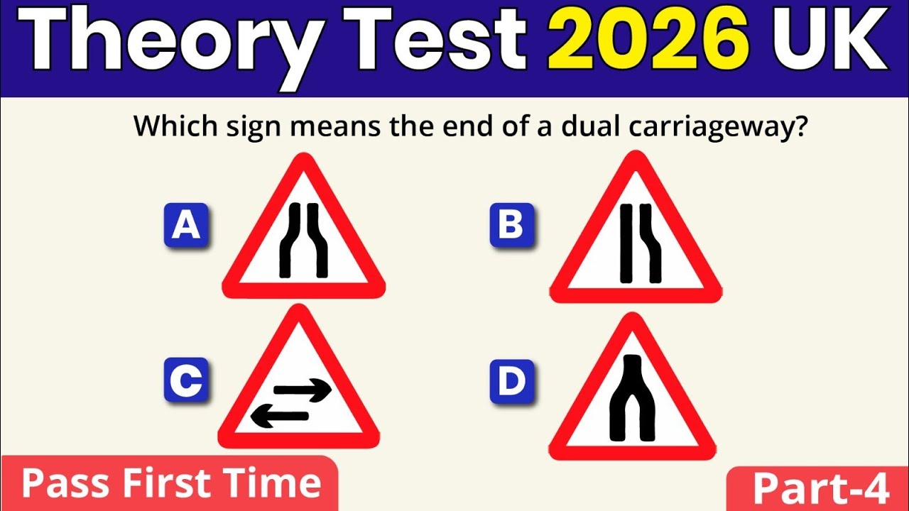 50 REAL Test Questions | Theory Test 2025 UK | PART 4 - YouTube