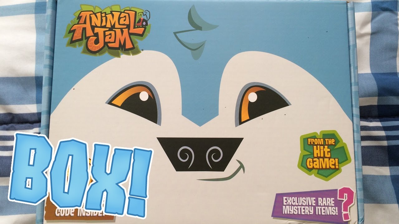 OPENING THE FIRST EVER ANIMAL JAM BOX! - YouTube