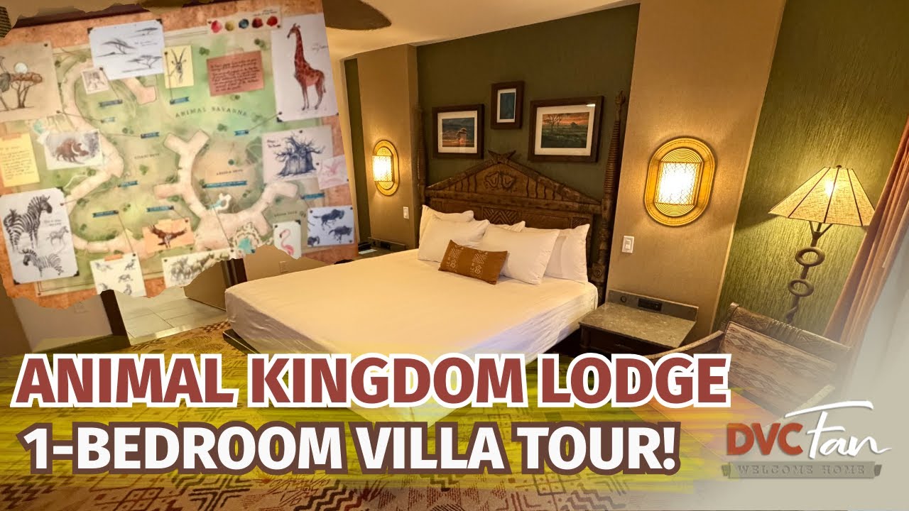 NEW Refurbished One‑Bedroom Villa at Disney’s Animal Kingdom Villas ...