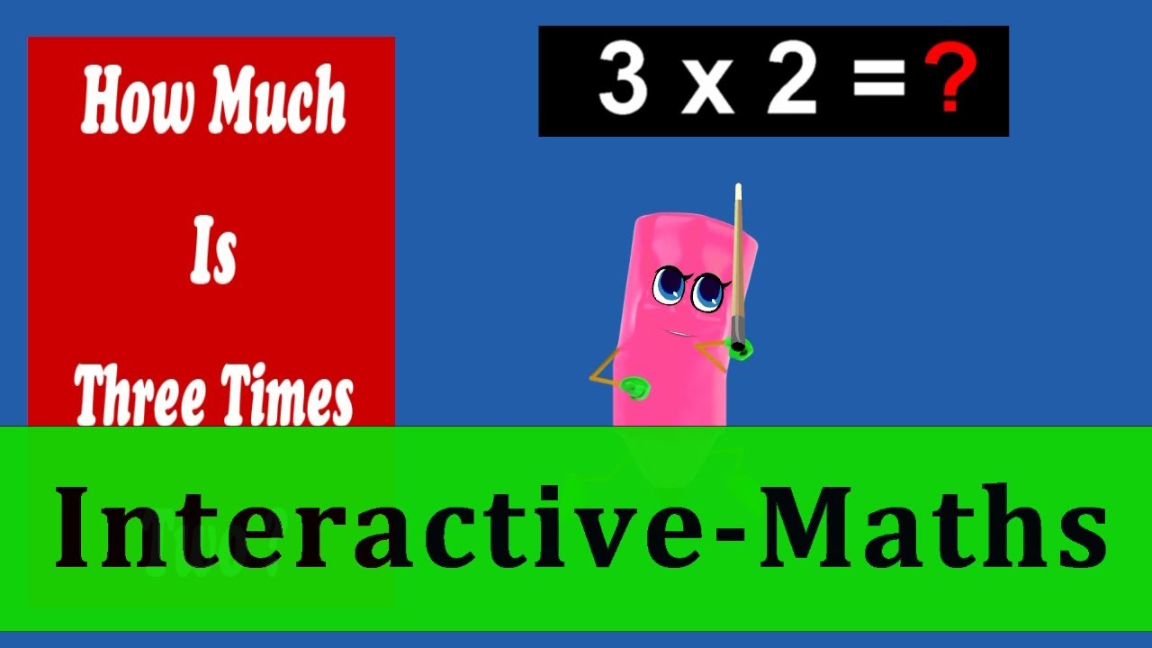 Interactive Math | 3 Times Table Quiz - 1 To 5 | Tutorial - YouTube