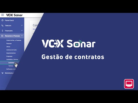 Controle de contratos | VC-X Sonar