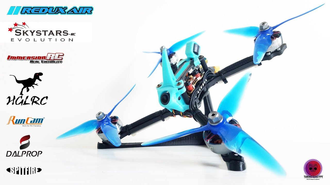 NEW HGLRC SPECTER 2306.5 1900KV ON REDUXAIR ESC/FRAME - YouTube