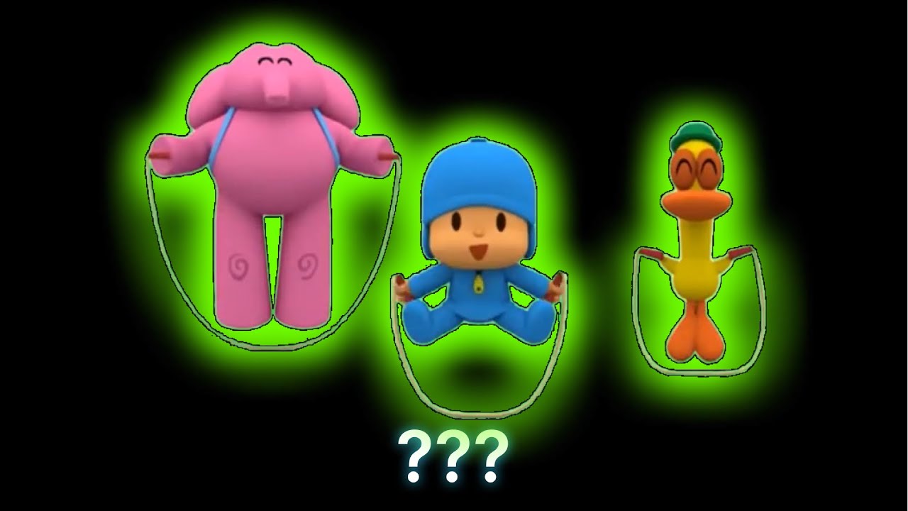 2 Pocoyo & Elly & Pato "jumping" Sound Variations in 46 Seconds - YouTube