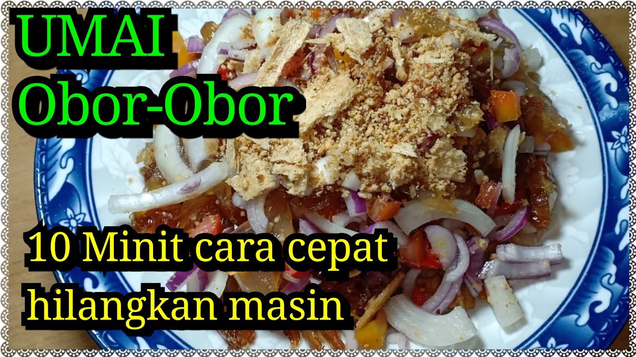 Recipe 25📌 Umai Obor-Obor Kacang Tumbok 10 minit siap tidak masin style ...