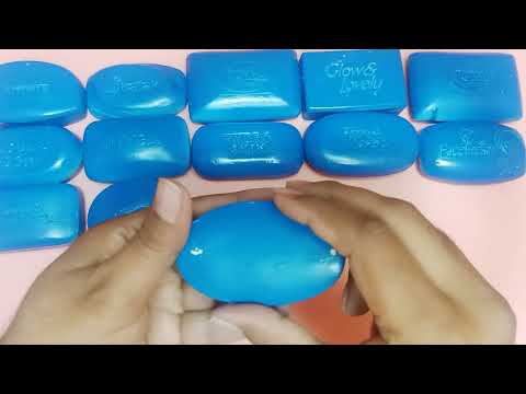 ROYAL BLUE COLOUR ASMR SABUN HAUL OPENING #asmr #sabun #sound #satisfying #soap #unpacking