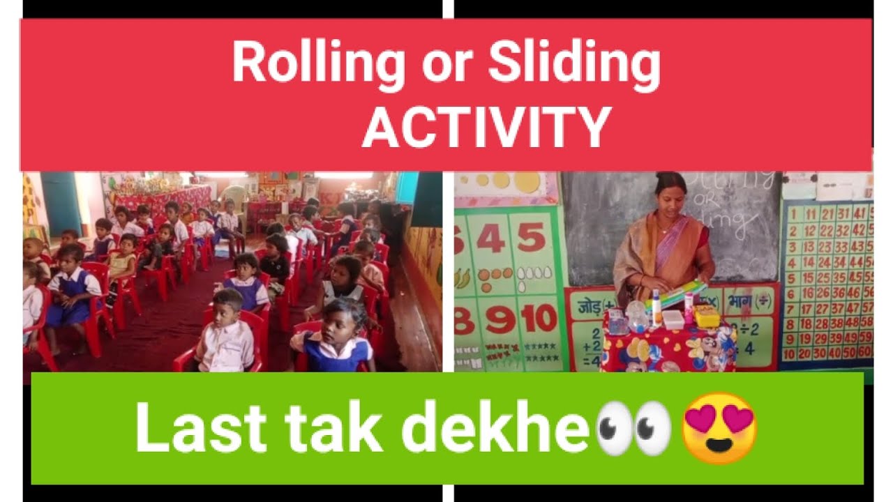ROLLING OR SLIDING ACTIVITY||🌺🌸 - YouTube