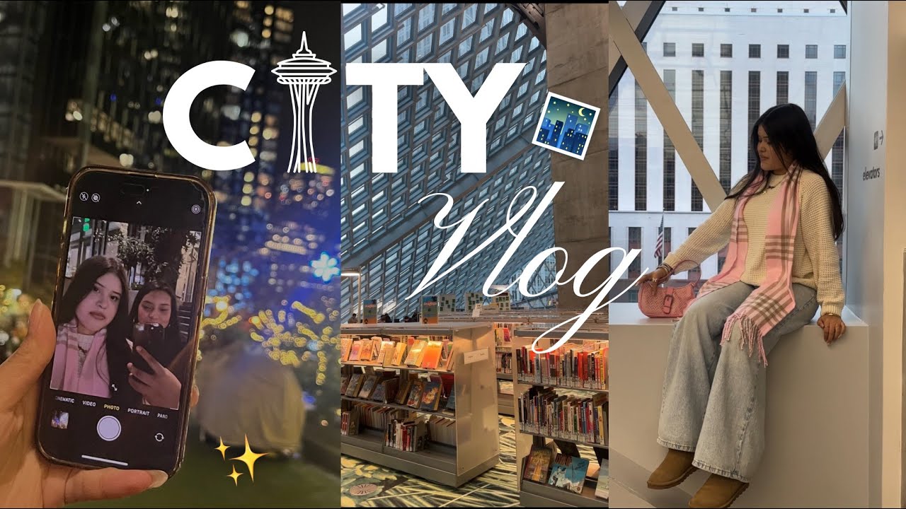CITY VLOG 🌃 | Seattle, shopping, what I ate - YouTube