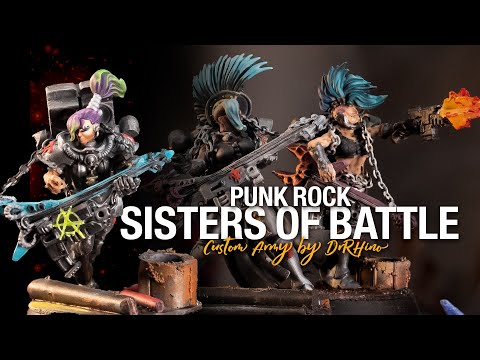 Warhammer 40k Army Showcase. Punk Rock Sisters of Battle by DrRhino ...