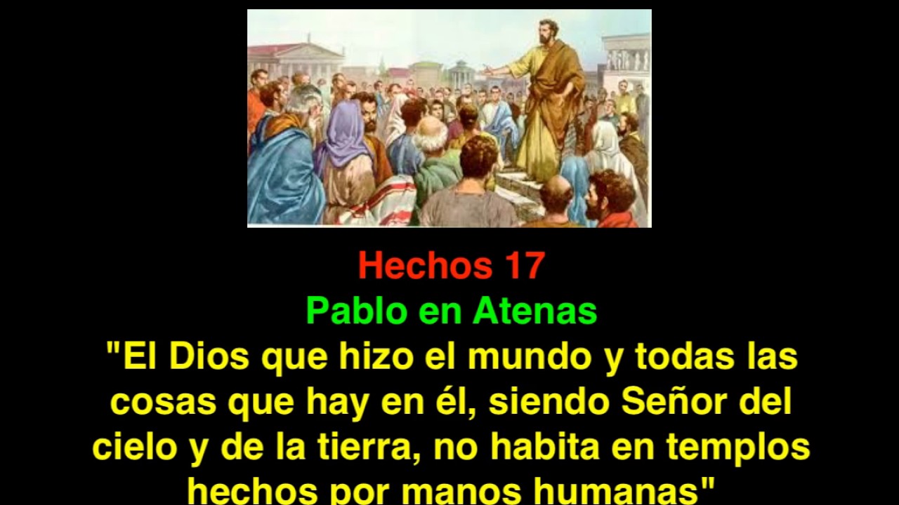 Hechos 17: Pablo en Atenas y otros pasajes - YouTube