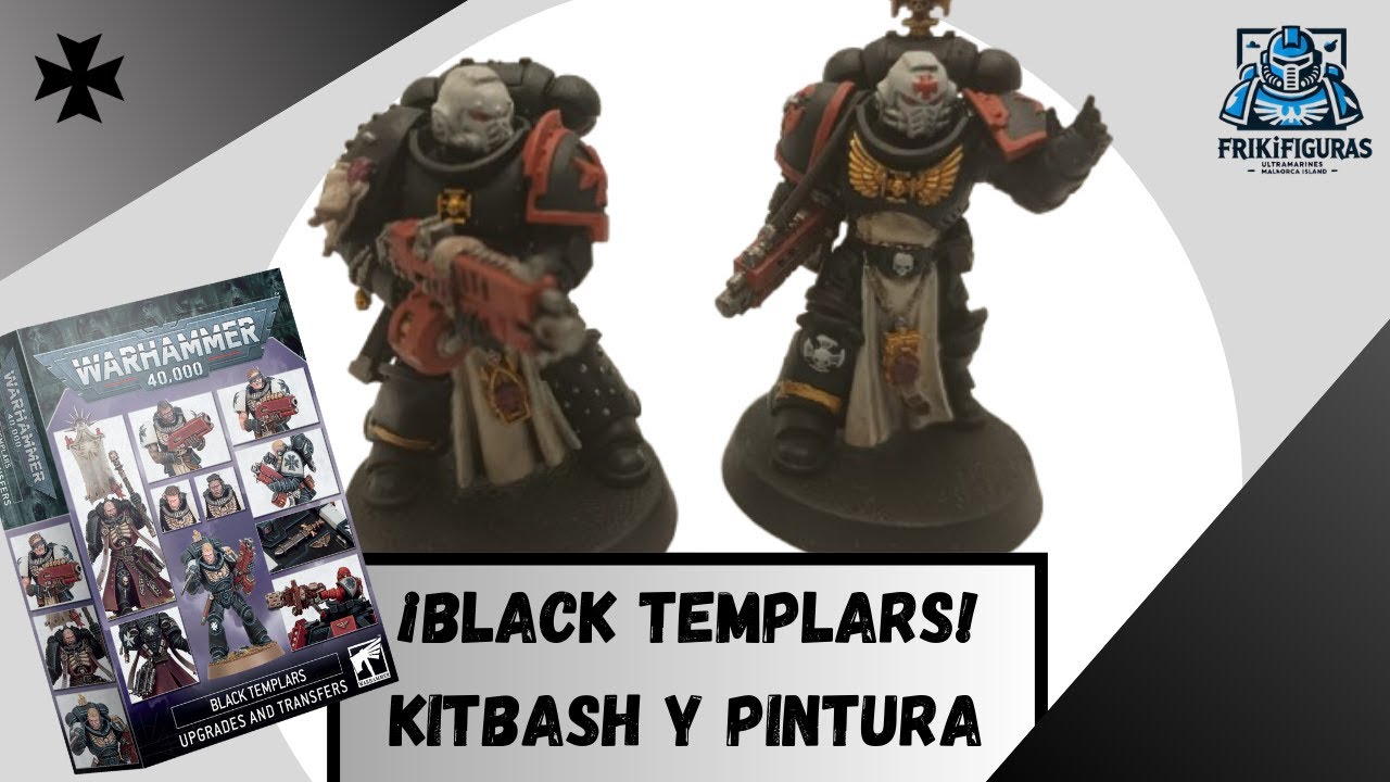 TUTORIAL KITBASHING Black Templars | WARHAMMER 40K - YouTube