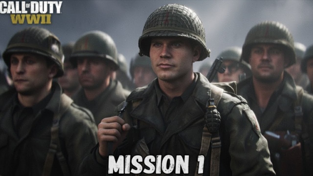 CALL OF DUTY WWII | Mission 1: D-DAY | Walkthrough Gameplay - YouTube