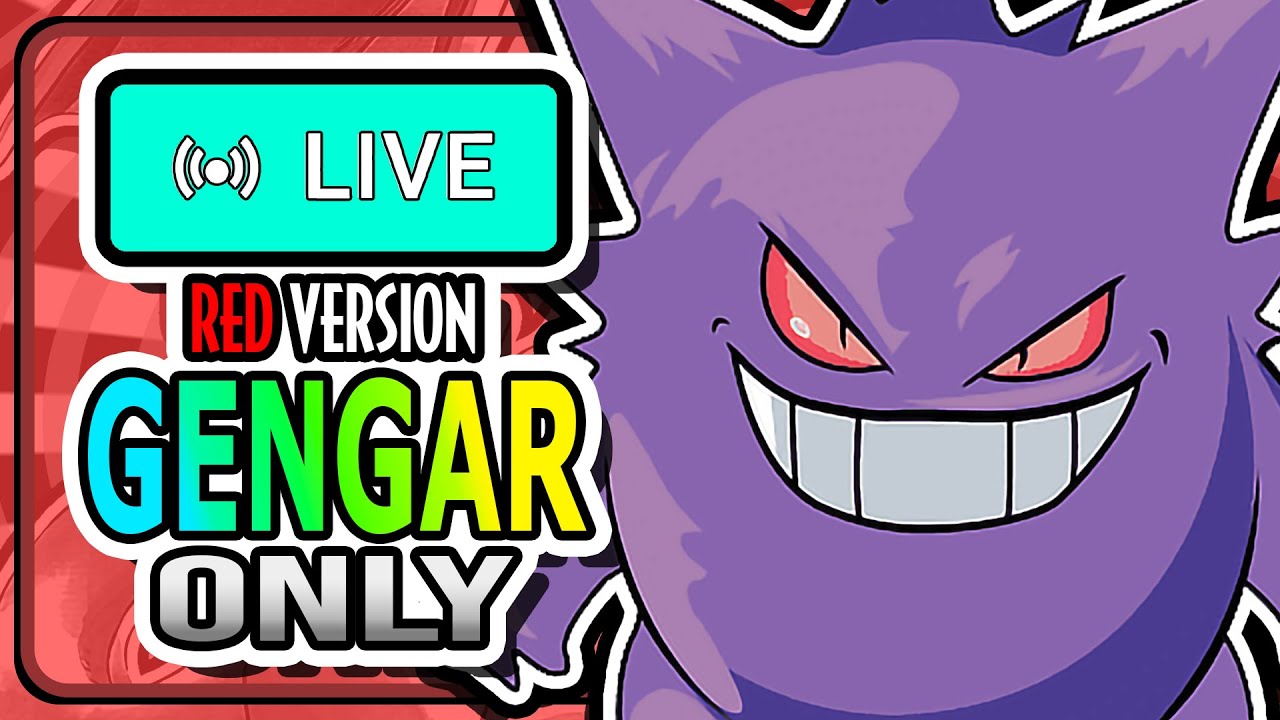 Gengar Redo | Pokemon Red/Blue Solo Run | Going after Mewtwo! - YouTube