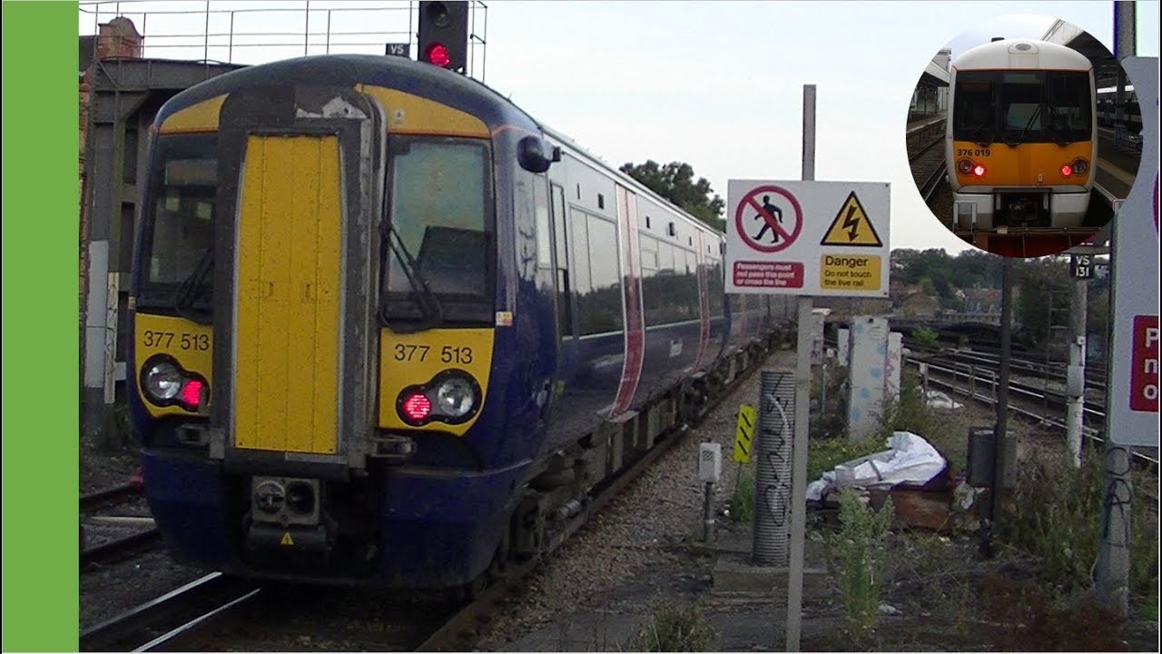 377 519/513 depart Herne Hill - YouTube