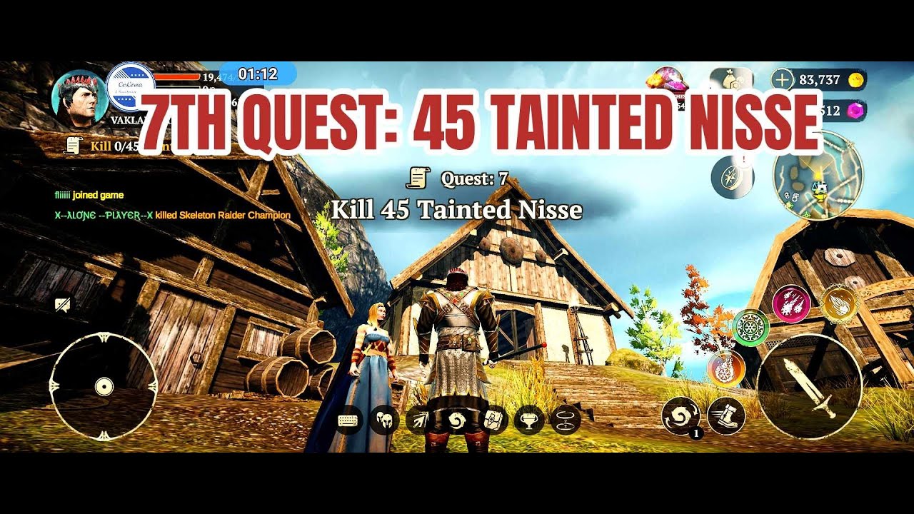 EVIL LANDS | WINDSWEPT VALES | 7TH QUEST: 45 TAINTED NISSE | CAMPAIGN ...