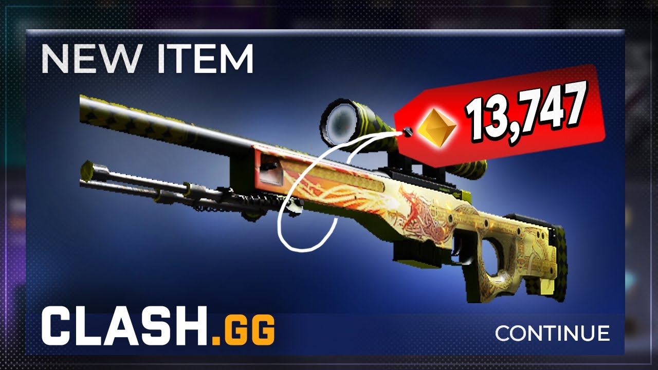 CLASHGG DRAGON LORE WITH $100 CASE!! Clash.gg Promo Code 2025 - YouTube