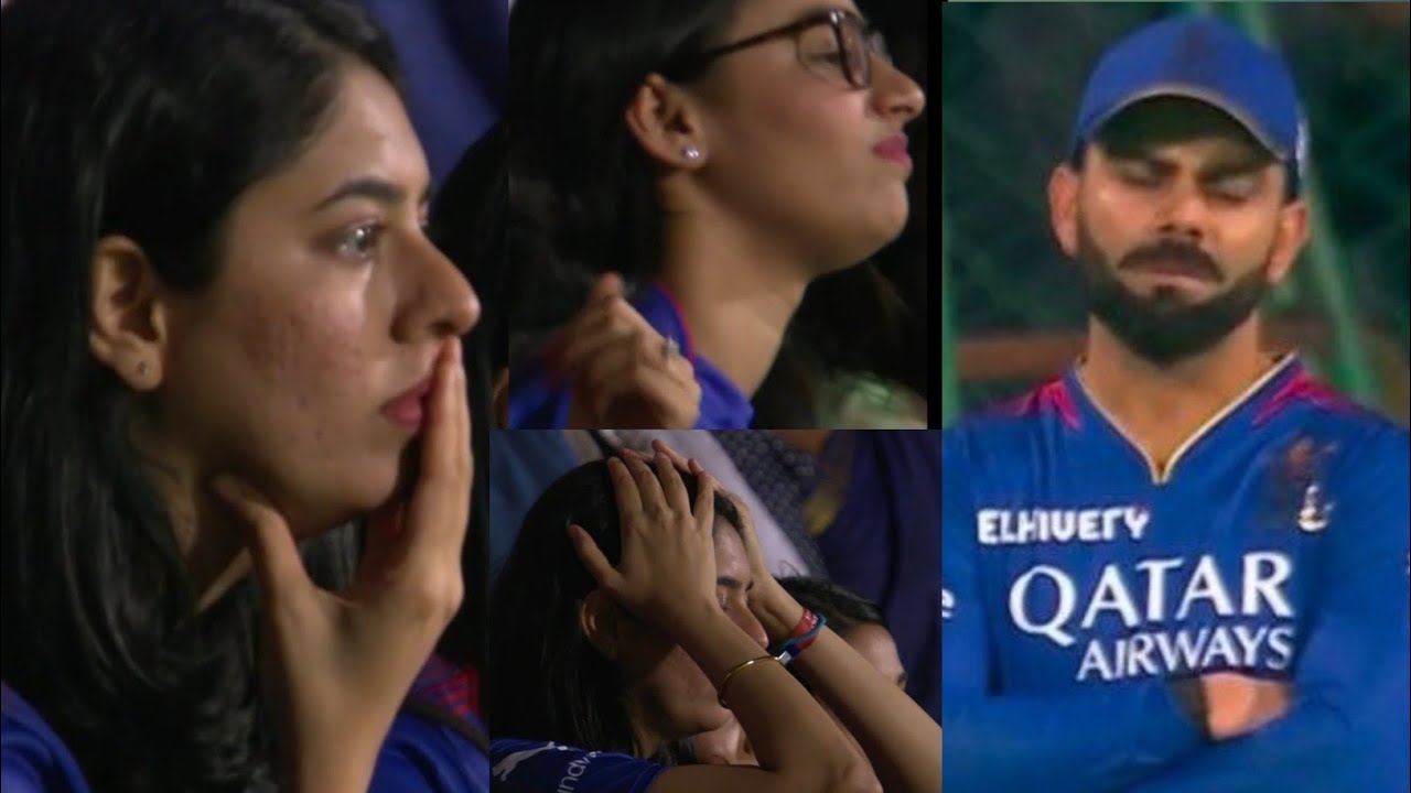 Virat Kohli and rcb fans crying after loss his 4th match against lsg ...