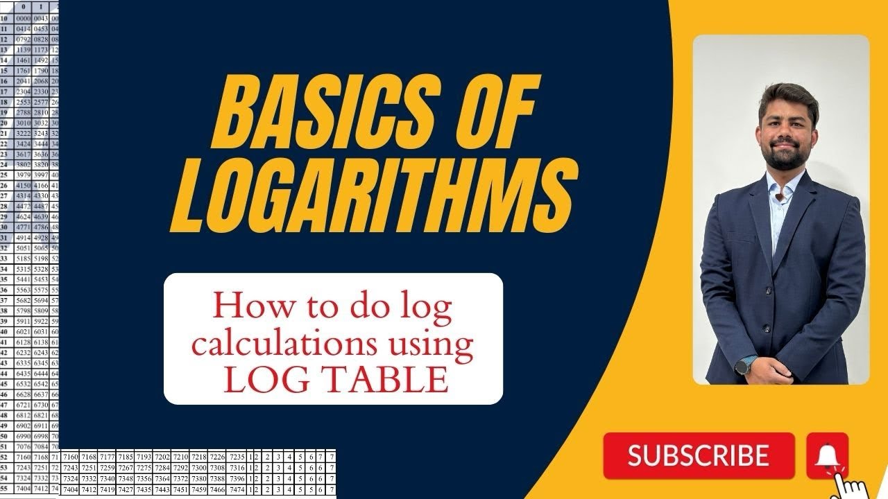 How to use log table? | Logarithm & Anti-Logarithm | Basic to Advanced ...