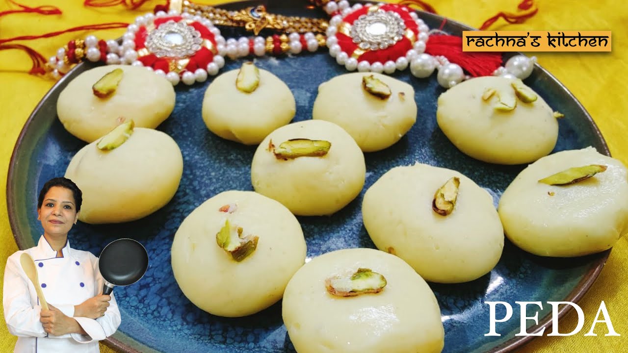 Rakshabandhan Special Mithai | Instant Peda | Peda with Milk Powder ...