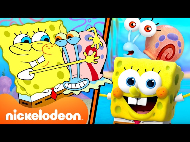 Gary Through the Years 🐌 | SpongeBob, Kamp Koral & The Patrick Star ...