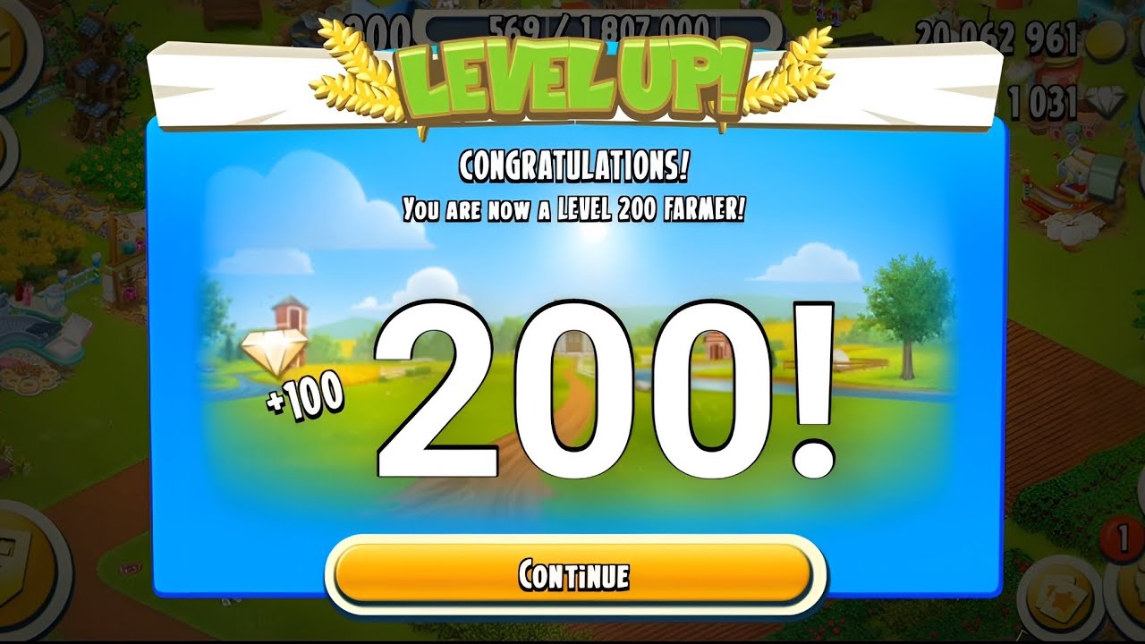 Hay Day LEVEL UP 200!! - YouTube