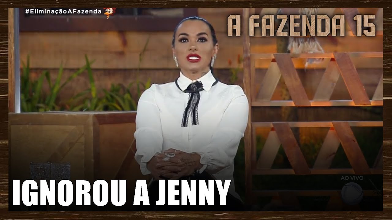 SIMIONI NÃO CITA JENNY NO SEU DISCURSO DE MAIS CORAJOSO!!! Jenny ...