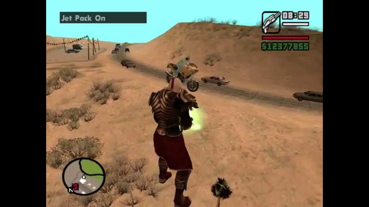 GTA San Andreas mix modu zbrani (mix mods) - YouTube