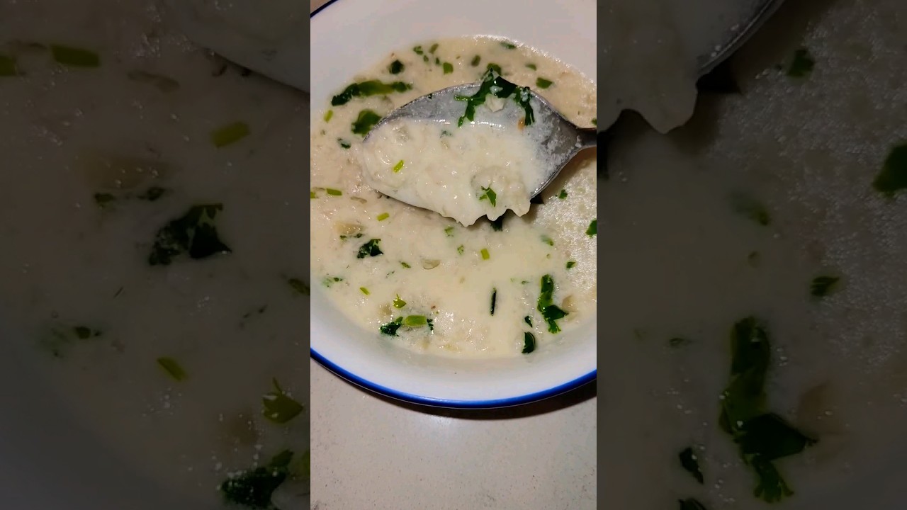 yogurt soup "Spas" my Armenian Mam always makes for us #spas # ...