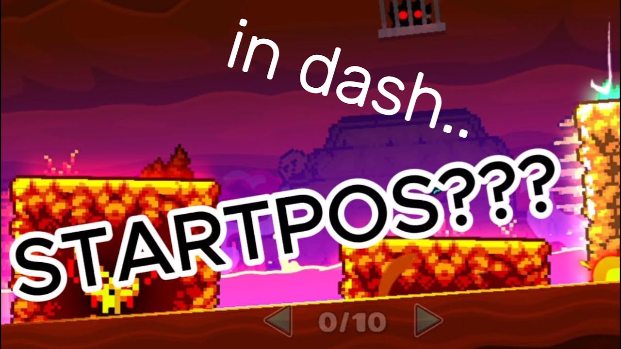 Dash has startpos positions.. ??? - YouTube
