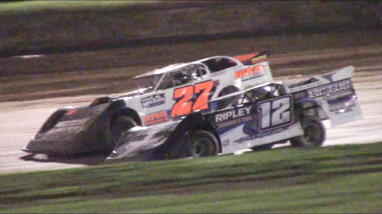 RUSH Crate Late Model Heat Three | Eriez Speedway | 9-22-18 - YouTube