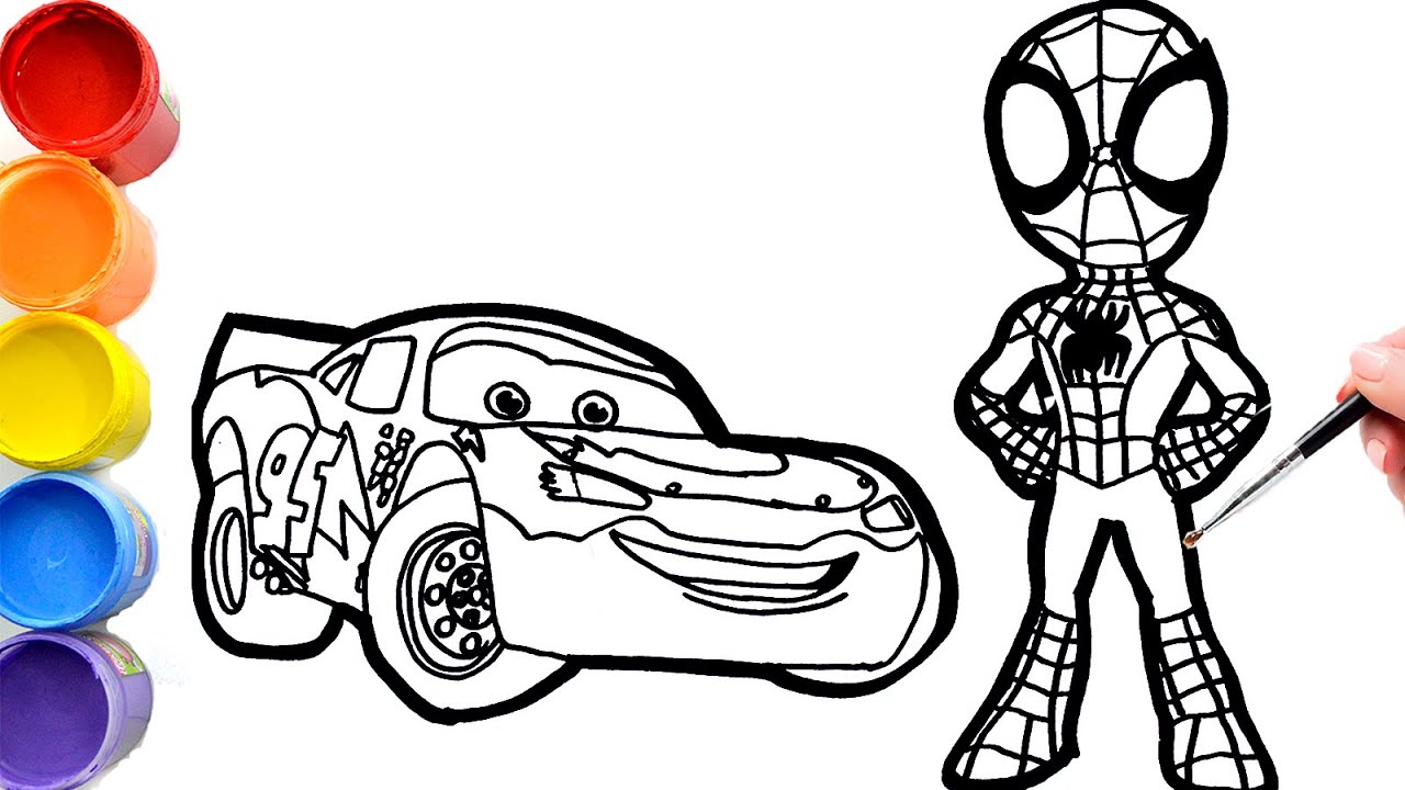 🔴🔴Drawings of the Marvel's SPIDEY and His Amazing Friends Vs Lightning ...